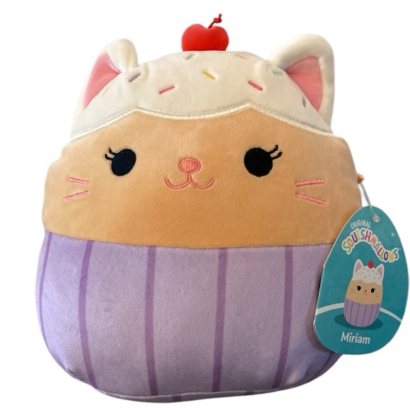 Squishmallows | Toys | Squishmallows Cat Cupcake Miriam New Cat With ...